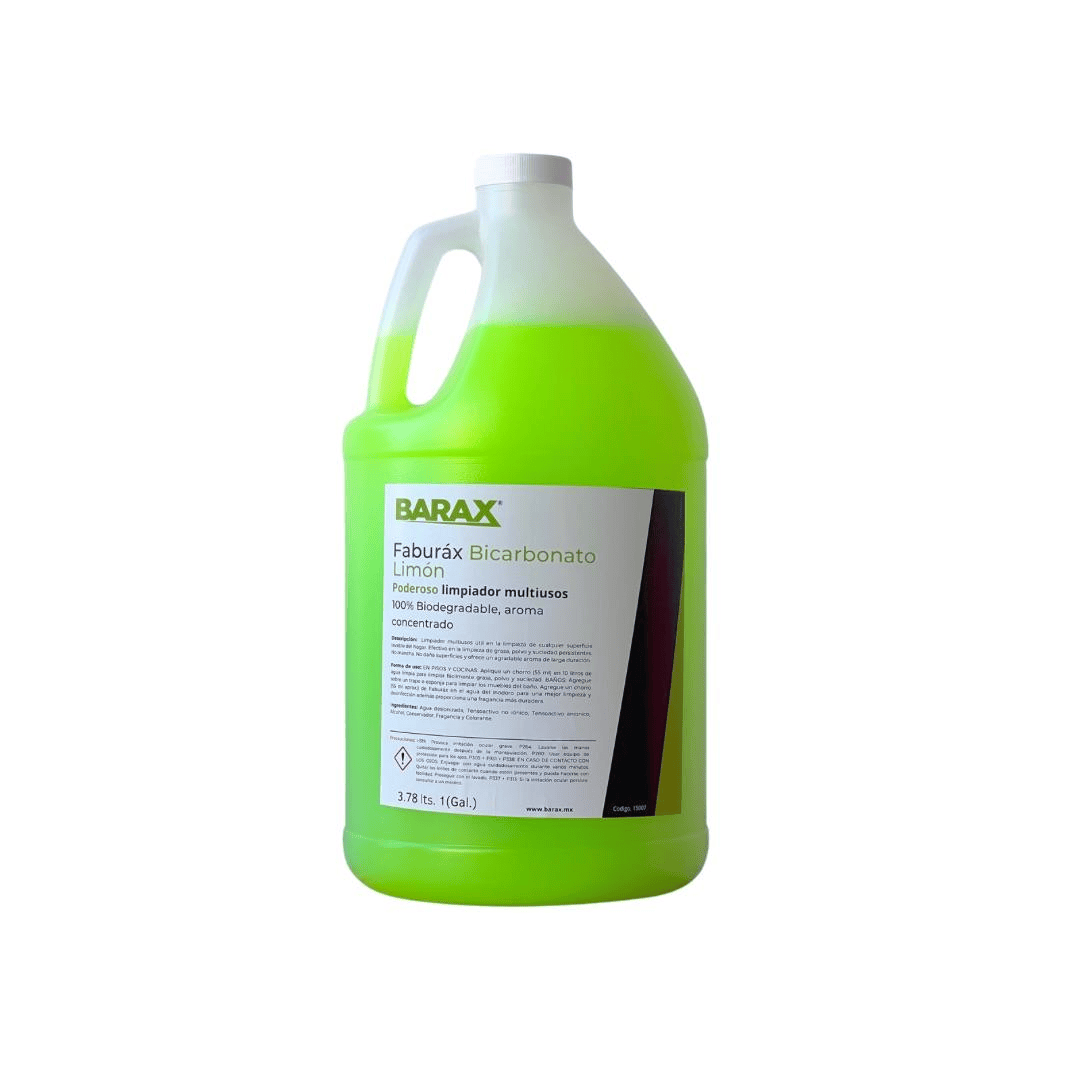 Barax Multiusos Industrial De Limon (Concentrado) - 4 Galones/Caja